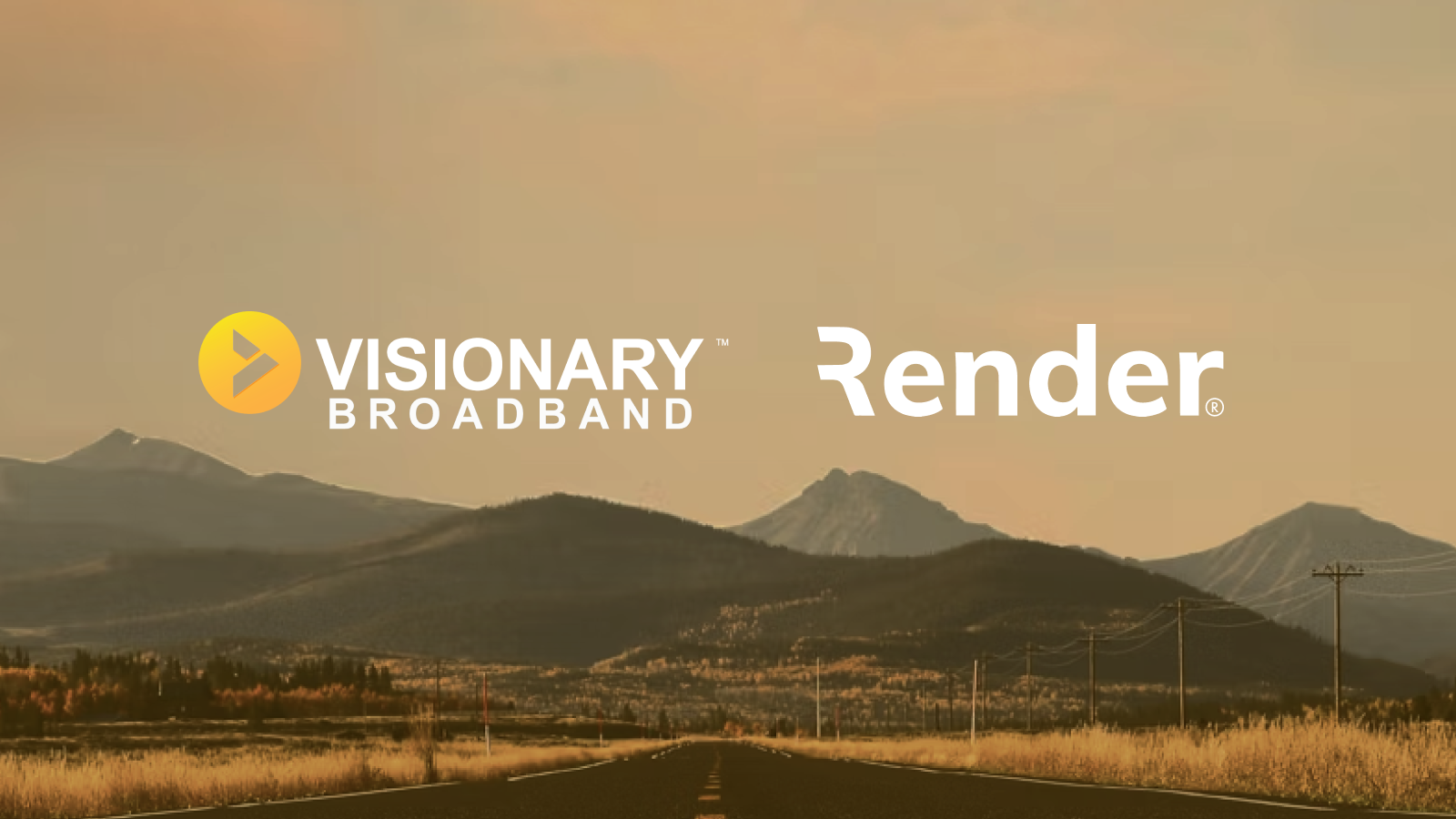 Visionary Broadband selects Render Networks to expand fiber broadband across rural western U.S.